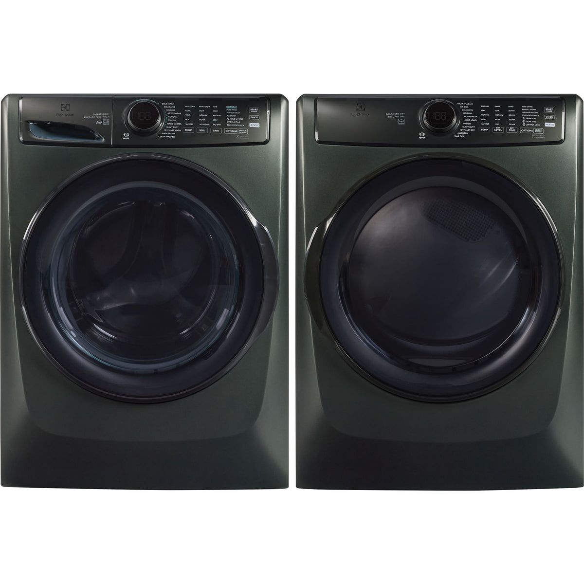 Electrolux Front Load Pair (ELFW7738AA-ELFE773CAA) - Alpine Green ...
